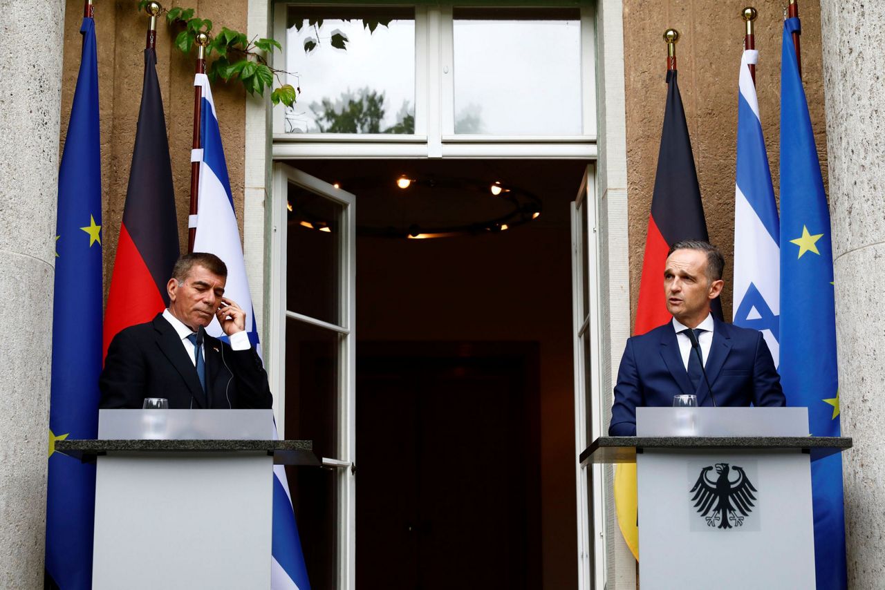 Germany, Israel agree continued Iran arms embargo important