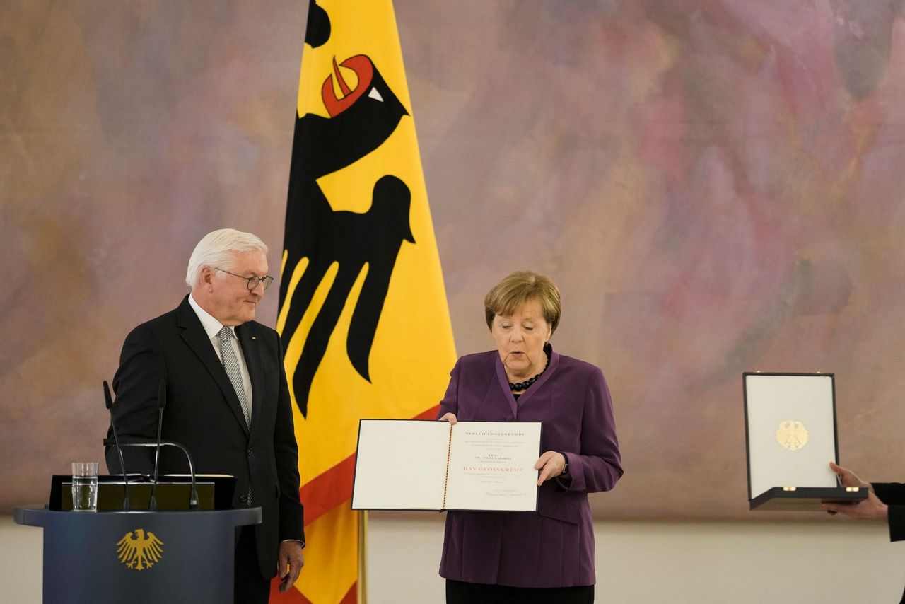 Ex-leader Merkel to be decorated with highest German honor
