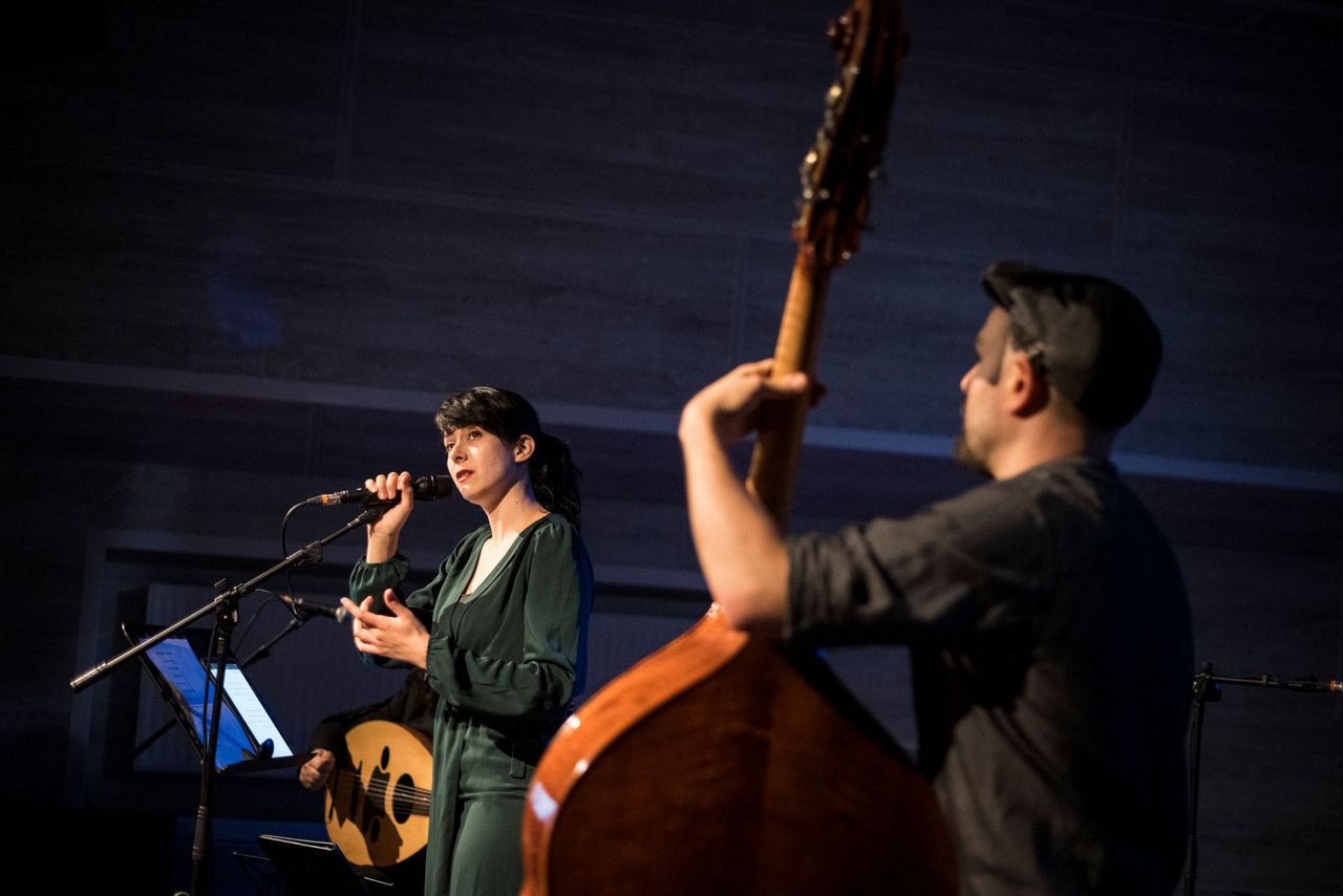 Far from home, Middle Eastern band finds rhythm in Germany