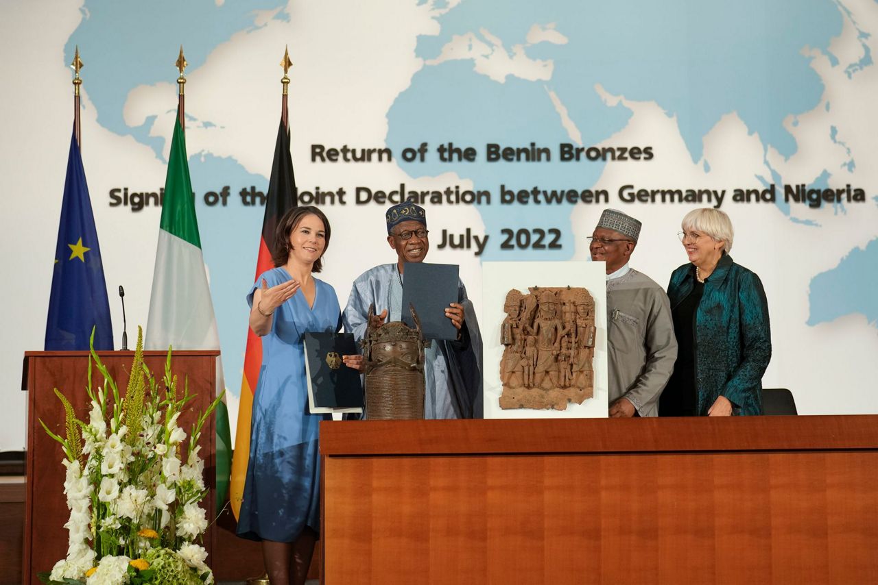 Germany, Nigeria to sign accord on returning Benin Bronzes