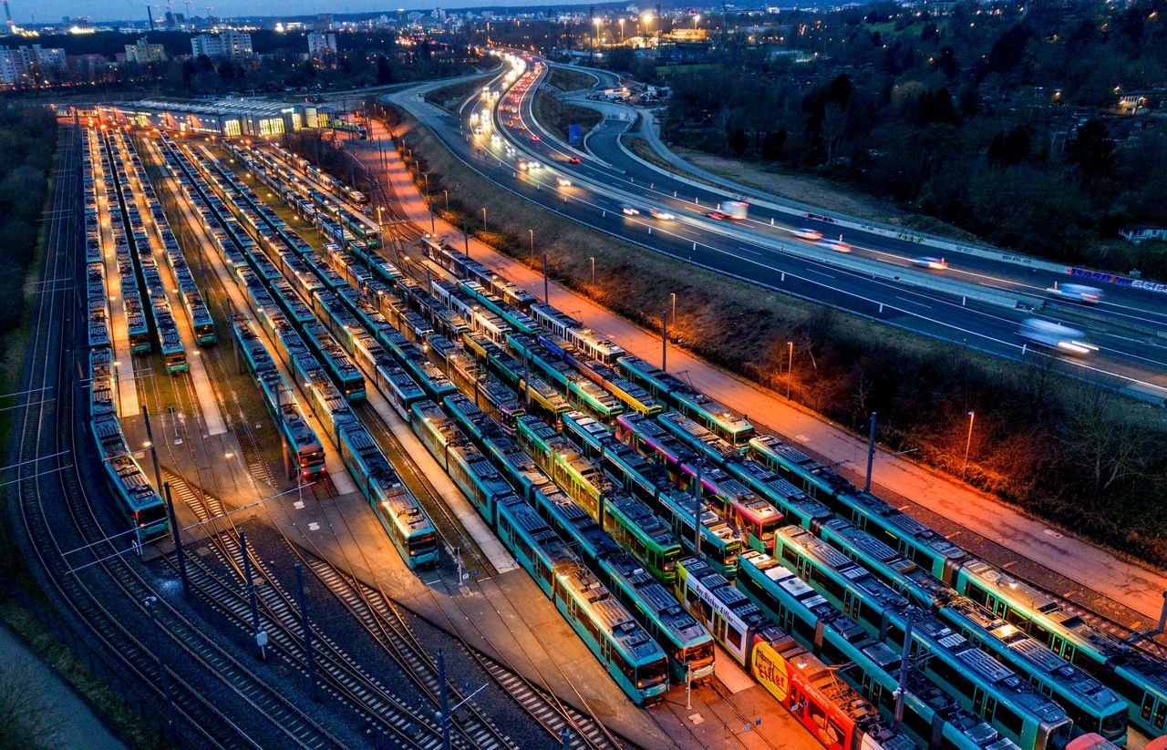 Local transport in Germany hit by walkouts in a dispute over working ...