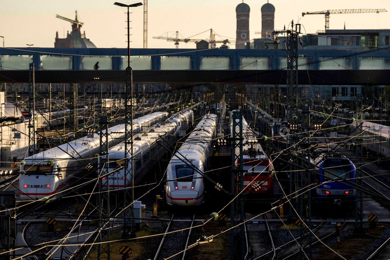 German railway runs much-reduced schedule as drivers' union stages a 20 ...