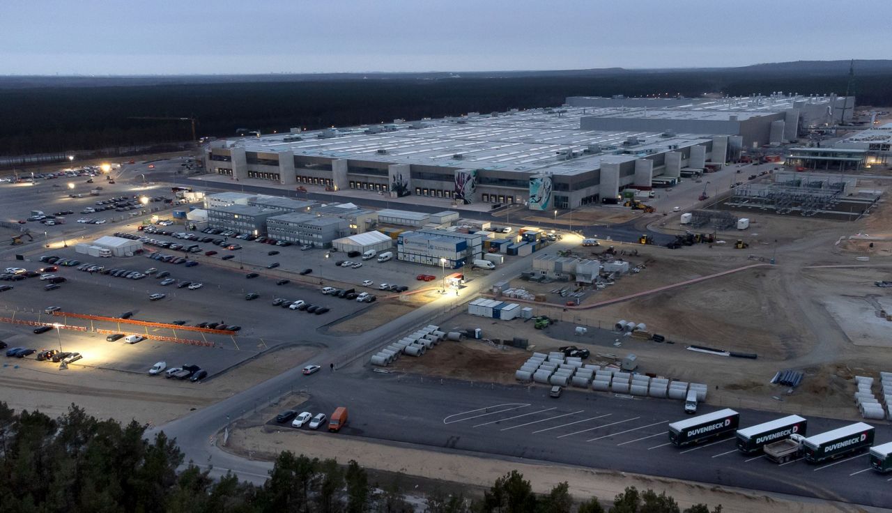 Tesla opens 'Gigafactory' near Berlin, its 1st in Europe