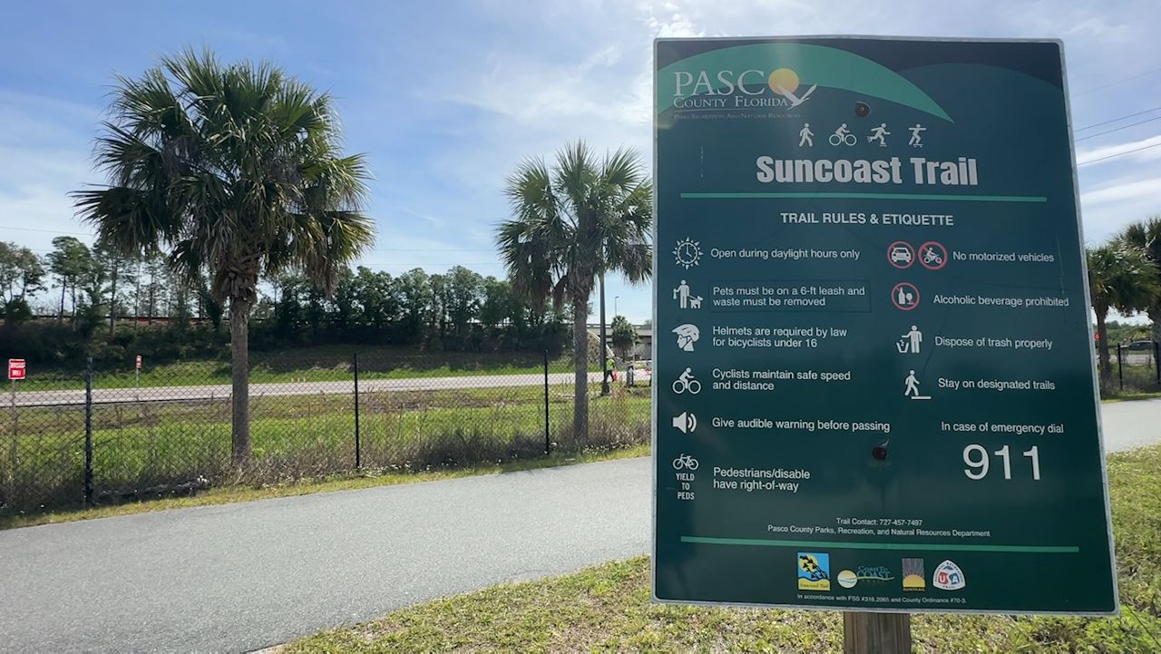 Pedestrian overpasses to be constructed along Suncoast Trail