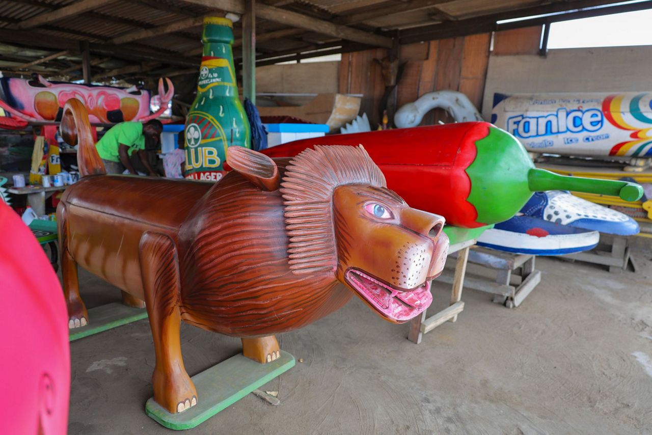 Ghana's fantasy coffins are a colorful celebration of life and legacy