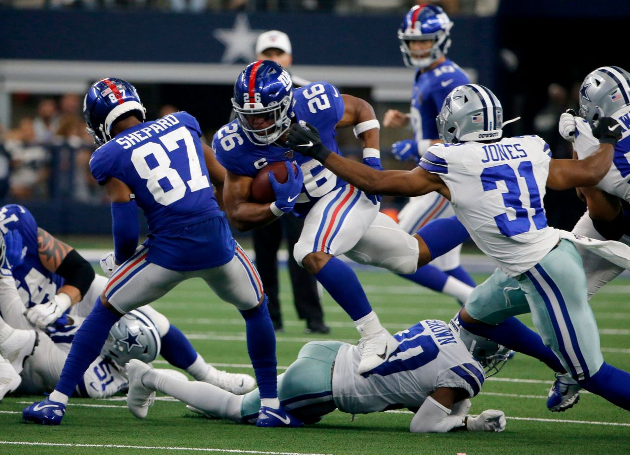 Giants' Shepard played after concussion, says wanted to win