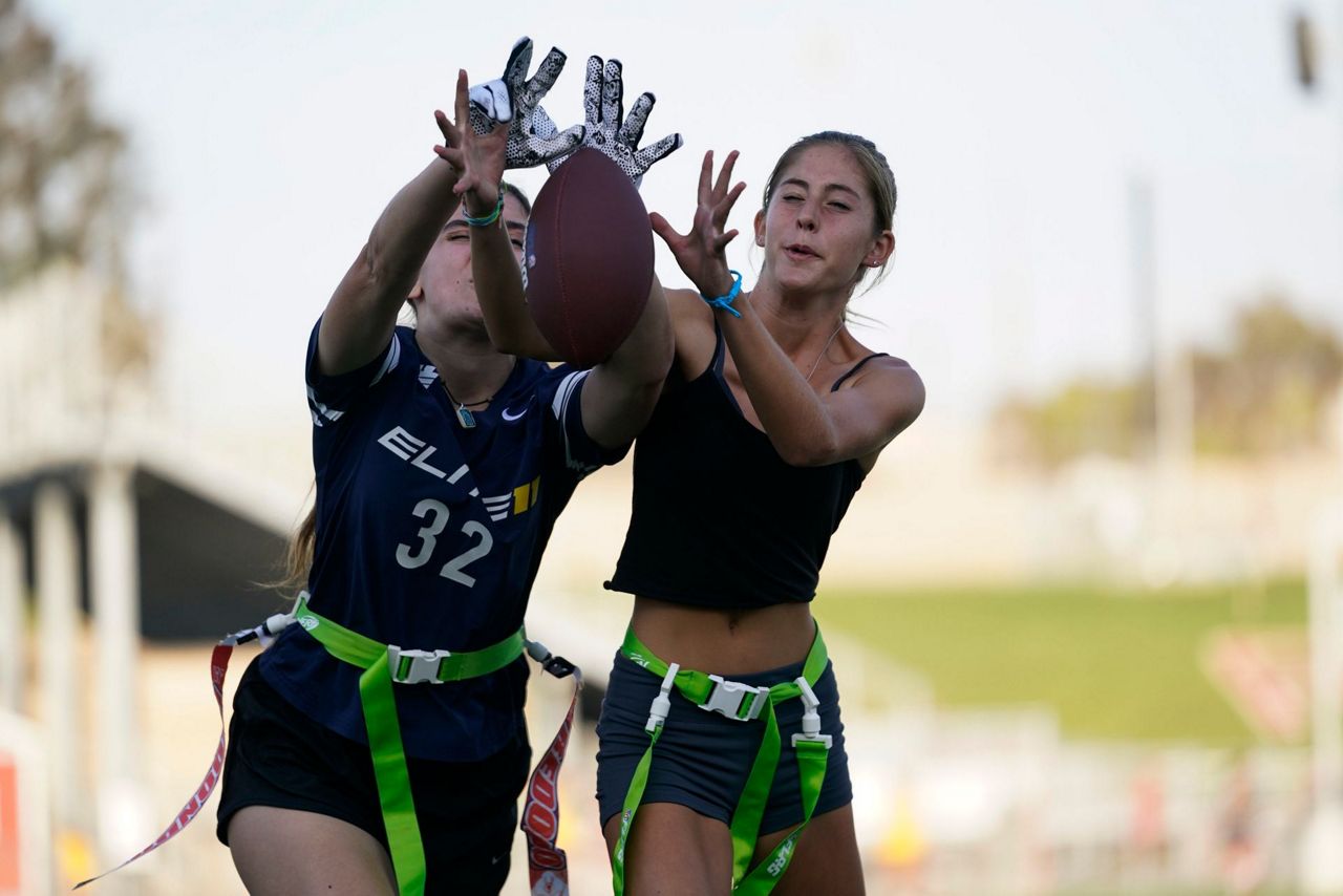 California weighs making flag football a girls' school sport