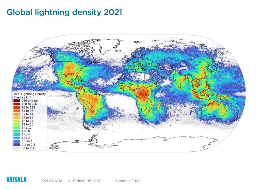 Florida regains the title for lightning capital of the U.S.