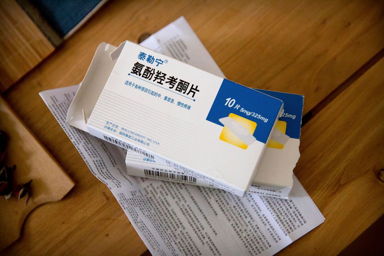 China has pain pill addicts too, but no one's counting them