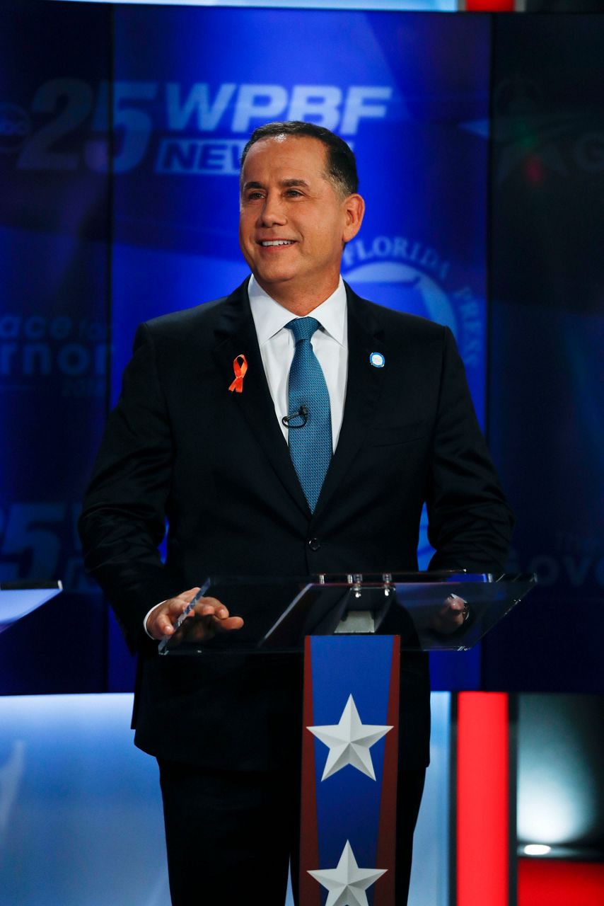 The Latest: Florida Democratic candidates bash NRA in debate