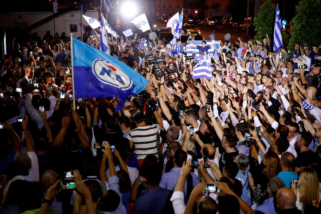 Greeks vote in 1st parliamentary election since bailout end