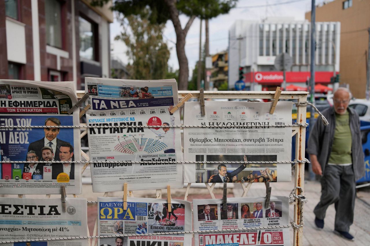 Greece's center-right in landslide election victory, but will need new ...