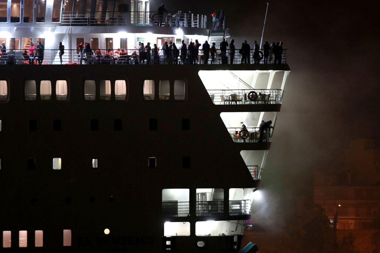 Greek ferry fire sends smoke billowing, but all aboard safe