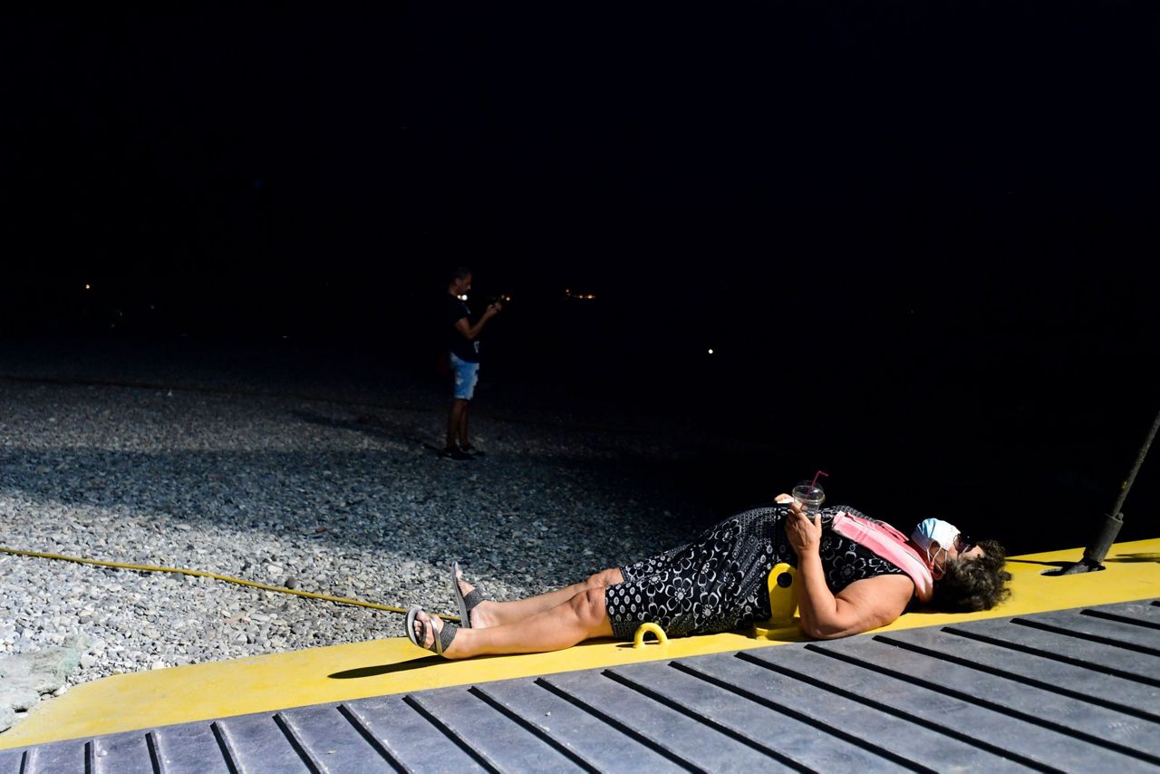 Massive forest fire in Greece still burning for 7th day