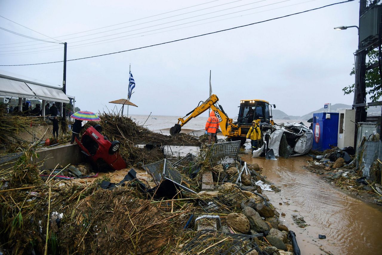 Man drowns as storms batter Greek island of Crete