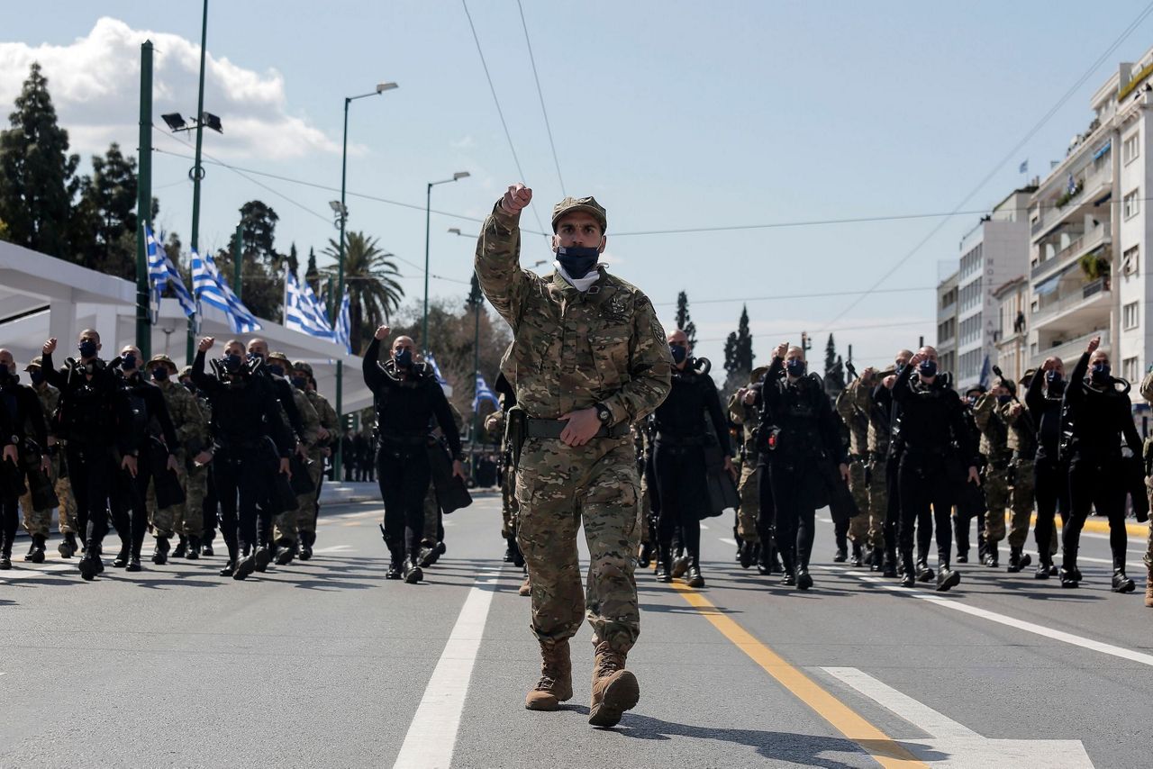 Greek Independence Day events culminate in military parade