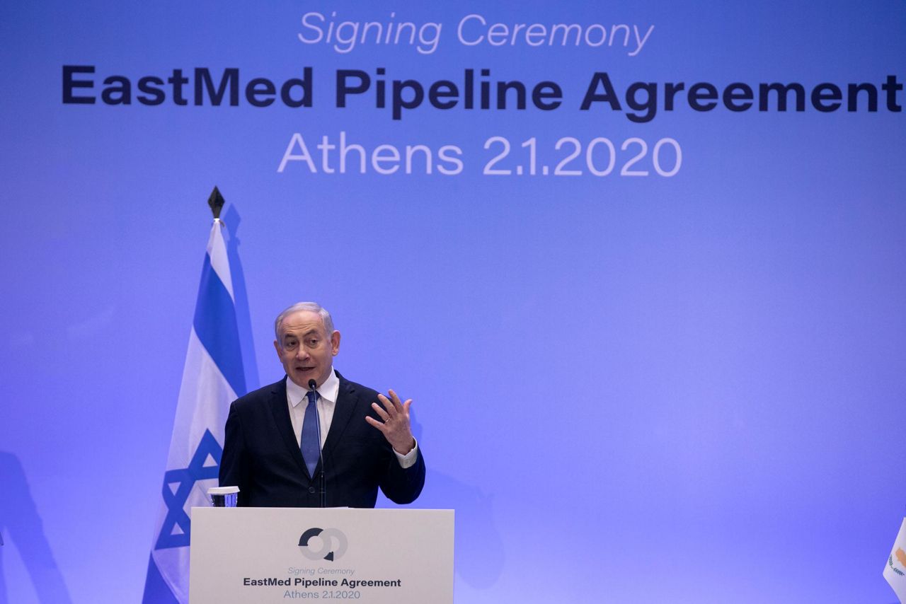 Leaders of Greece, Israel, Cyprus to sign gas pipeline deal