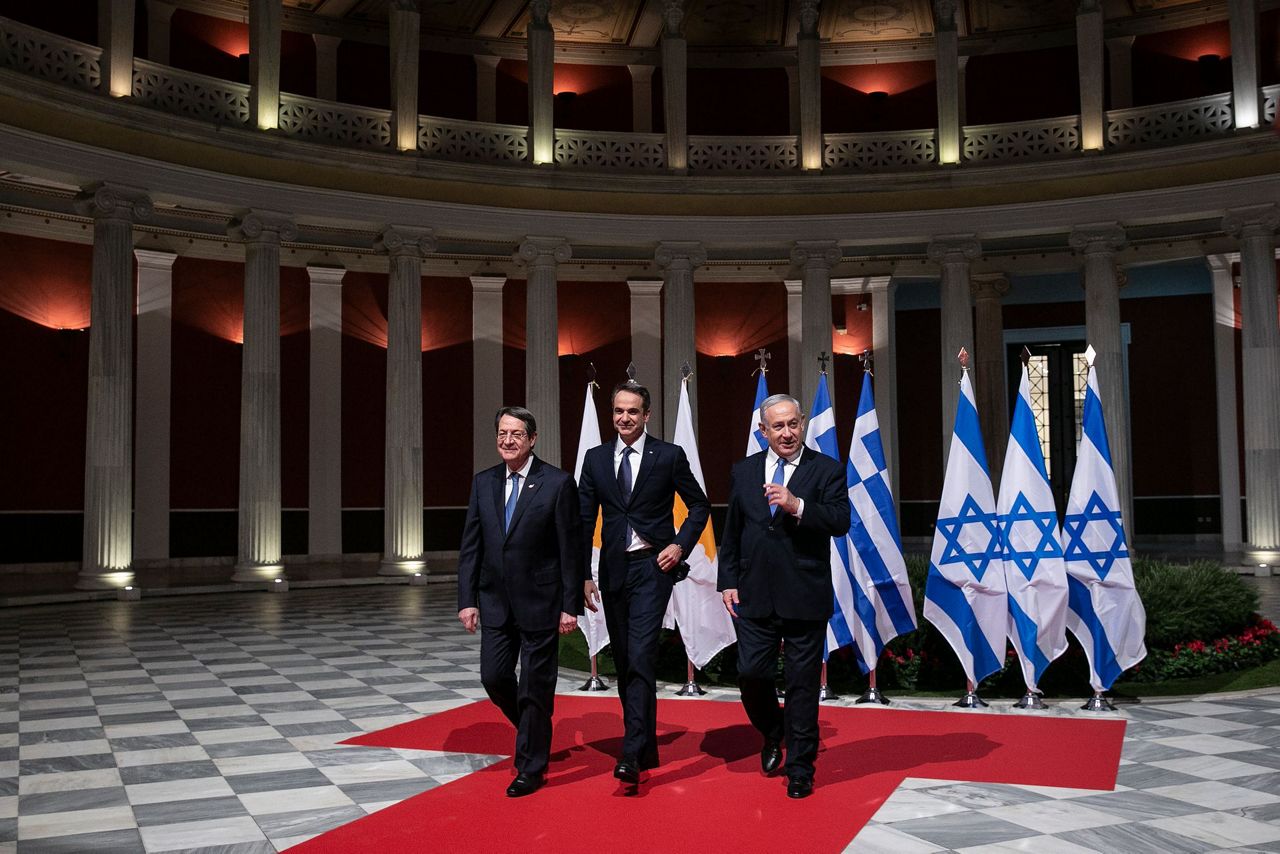 Leaders of Greece, Israel, Cyprus to sign gas pipeline deal