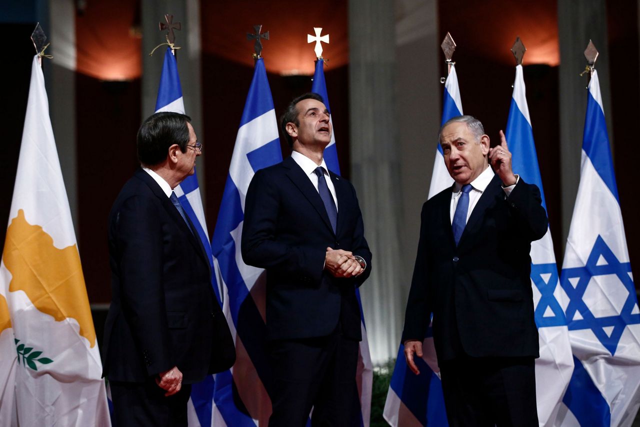Leaders of Greece, Israel, Cyprus to sign gas pipeline deal