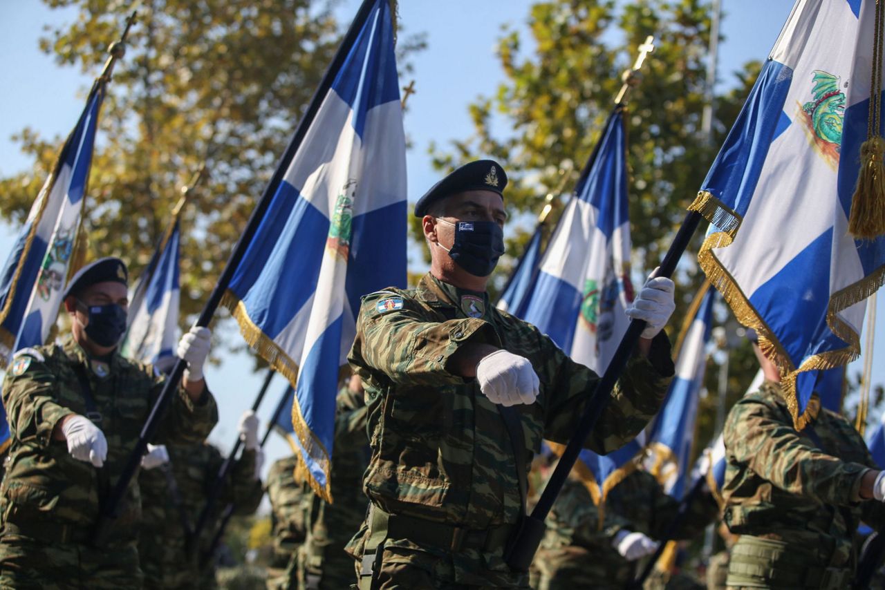 Greece marks WWII entry anniversary with military parade