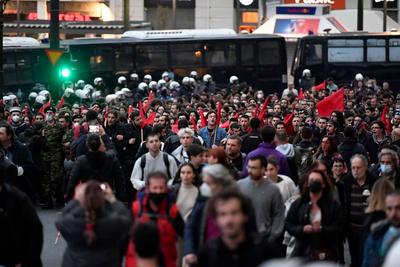 Police deployed in Athens for uprising anniversary marches