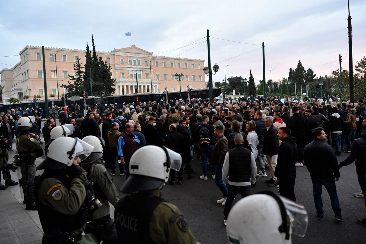 Police deployed in Athens for uprising anniversary marches