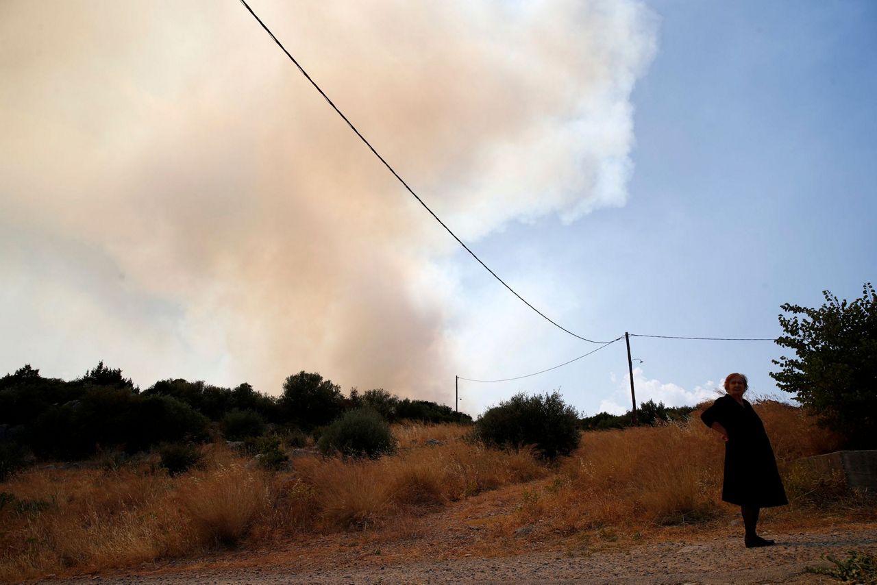 Greece wildfires: 4 more villages evacuated on Evia island