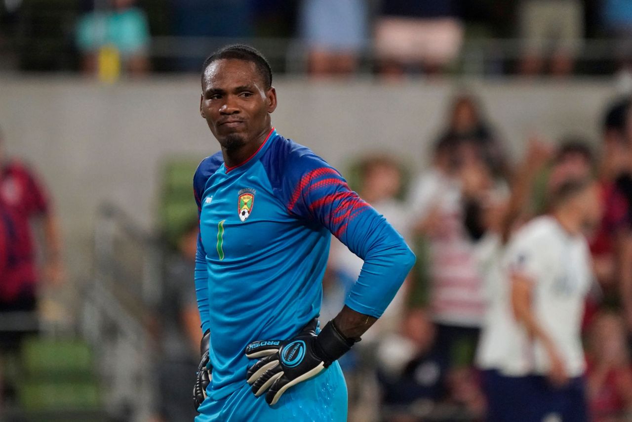 Ferreira scores 4 goals, US beats Grenada 5-0 in Cup sendoff