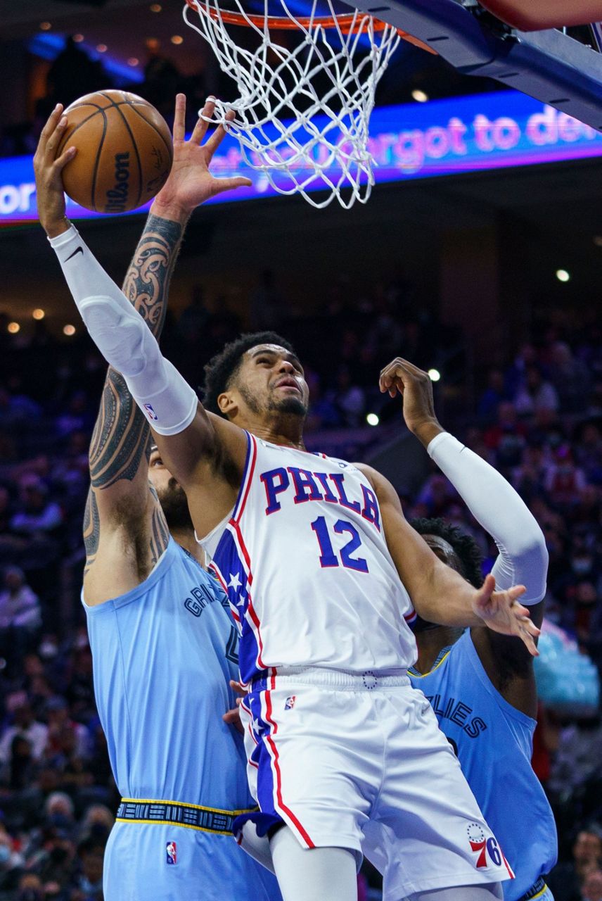 Maxey leads 76ers past Grizzlies 122-119 in OT minus Embiid Maxey leads 76ers past Grizzlies 122-119 in OT minus Embiid