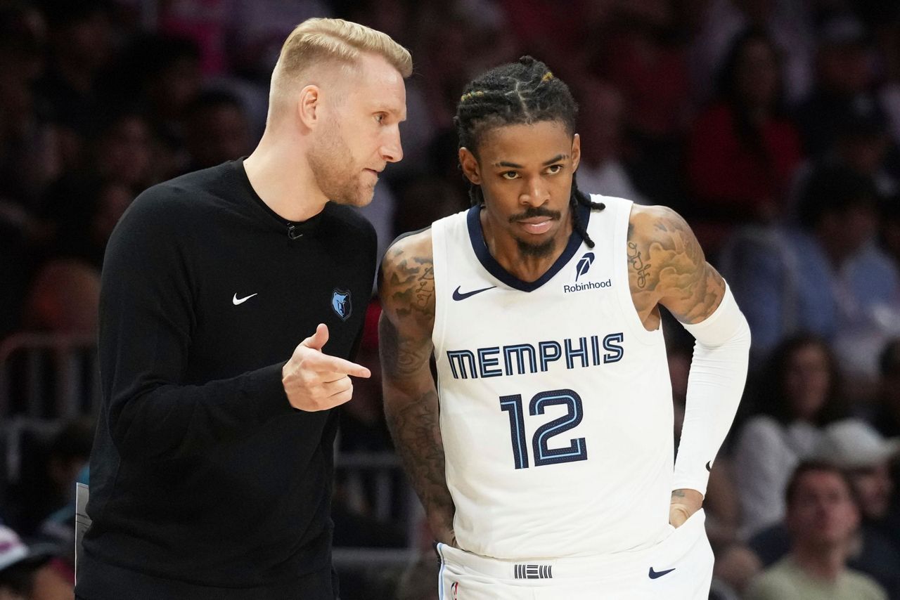 NBA fines Grizzlies' Ja Morant $75,000 for continued finger-gun ...