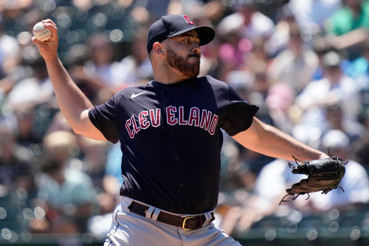 Cleveland Guardians trade pitcher Aaron Civale to Tampa Bay Rays for ...