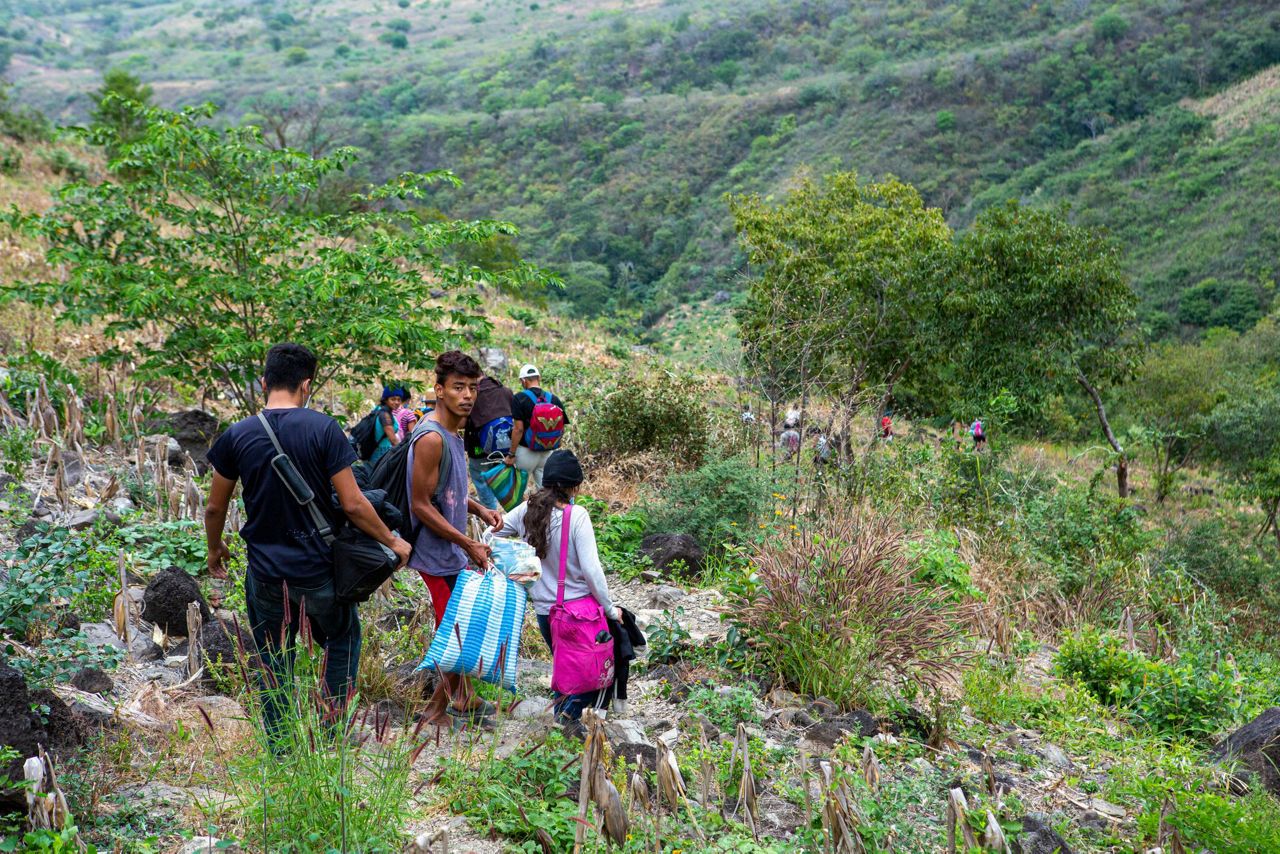Large migrant caravan dissolves in Guatemala