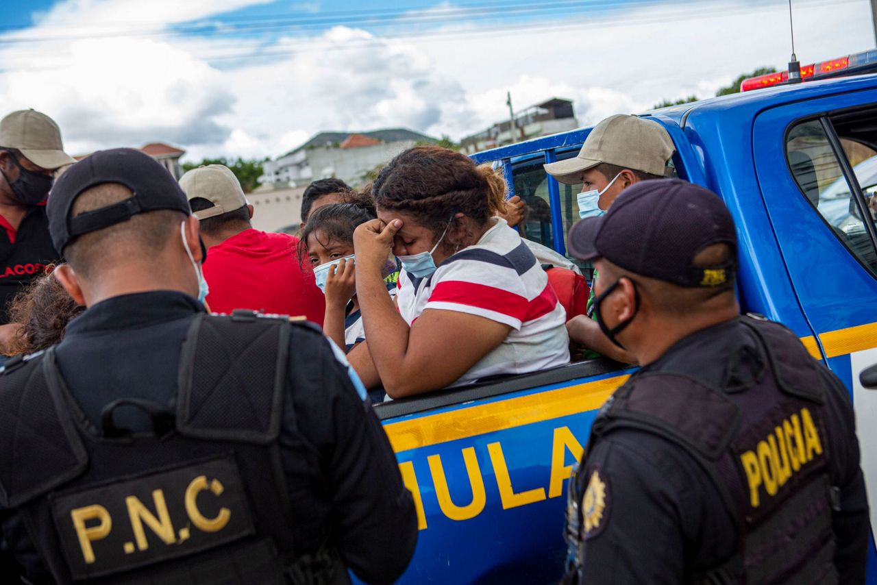 Large migrant caravan dissolves in Guatemala