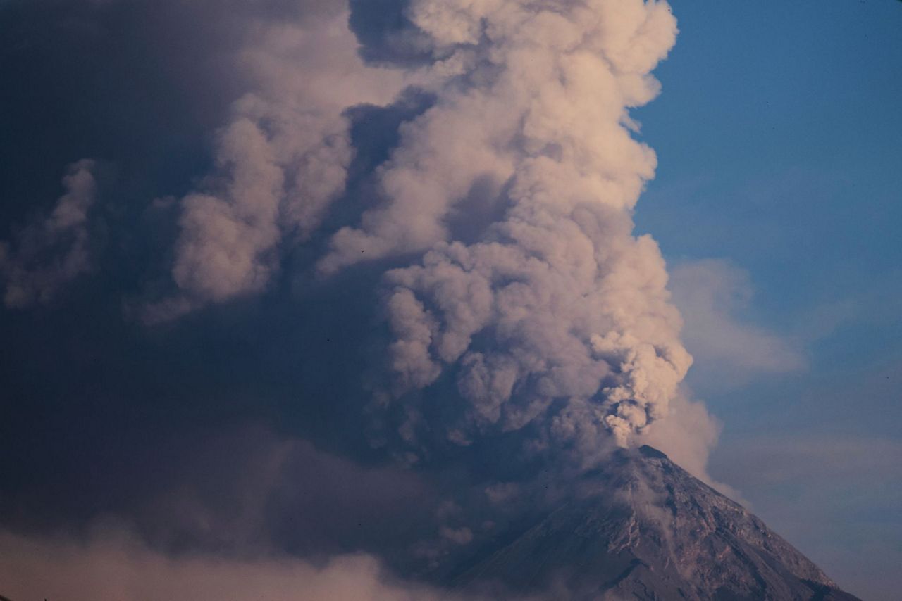 Guatemala's Volcano of Fire erupts and forces evacuations
