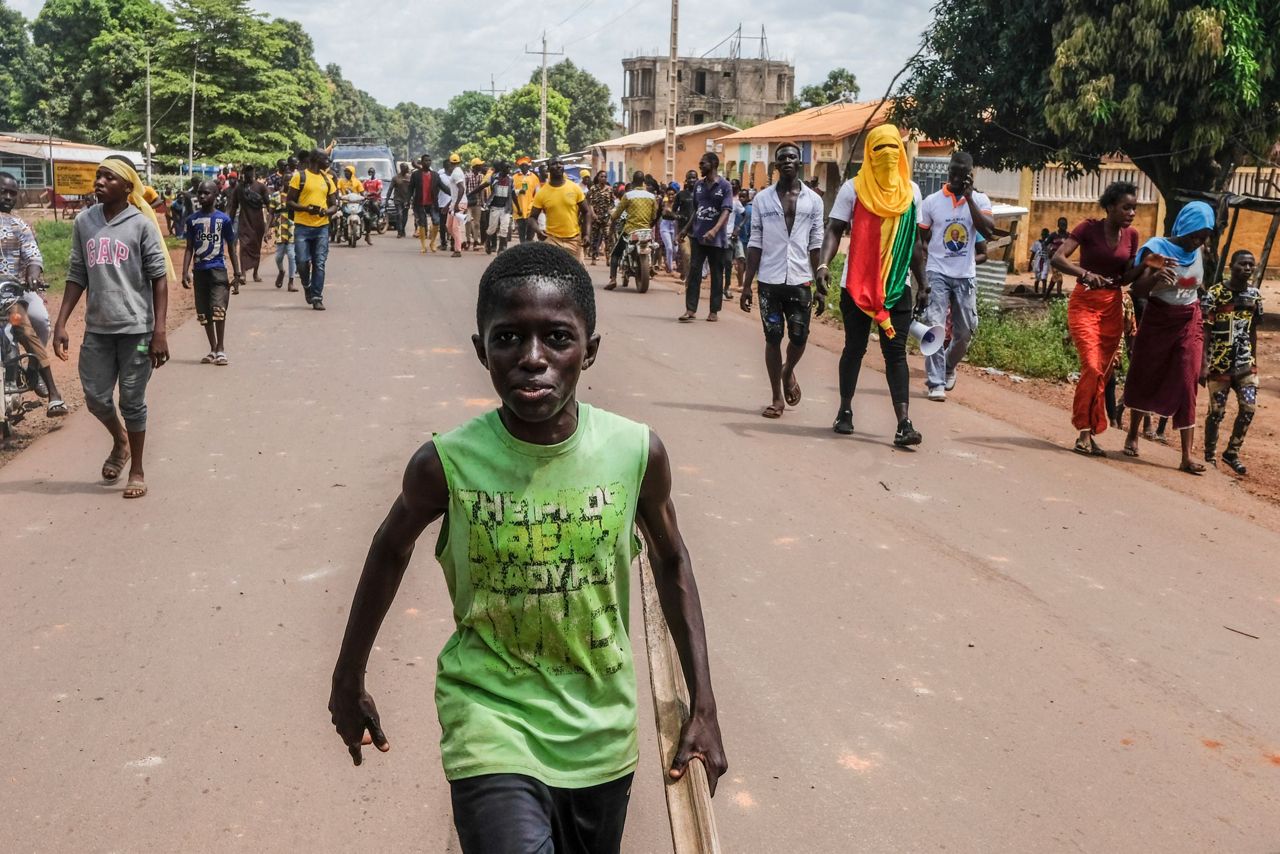 Guinea's president, 82, seeks to prolong rule in Sunday vote