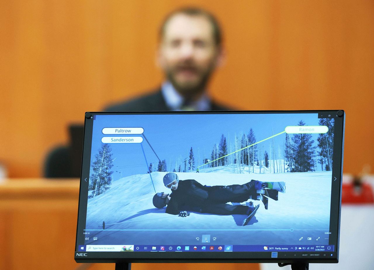 Gwyneth Paltrow's ski collision trial spawns memes, intrigue