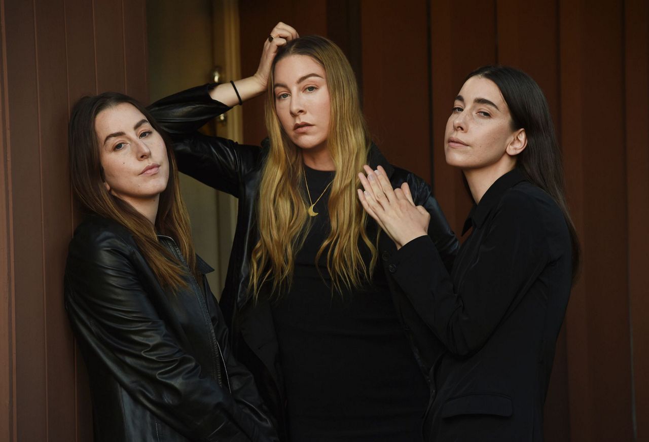 At the Grammys, sister trio HAIM makes rock 'n' roll history