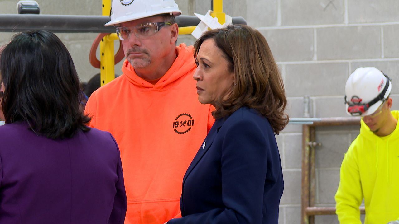 VP Harris touts apprenticeships during Madison visit