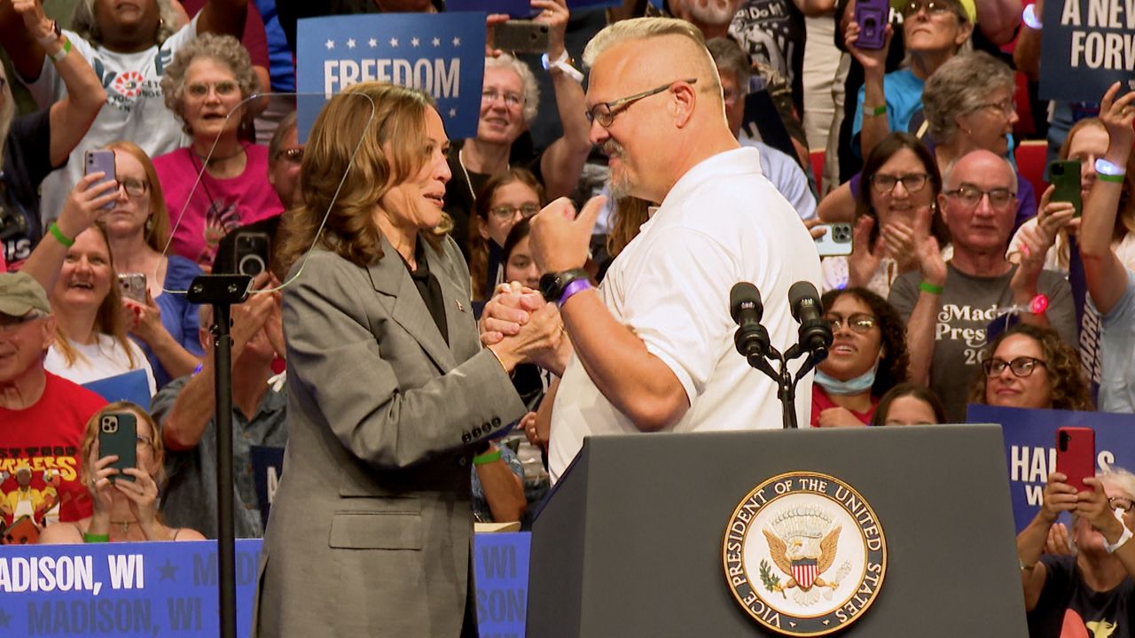 Vice President Harris rallies in Madison