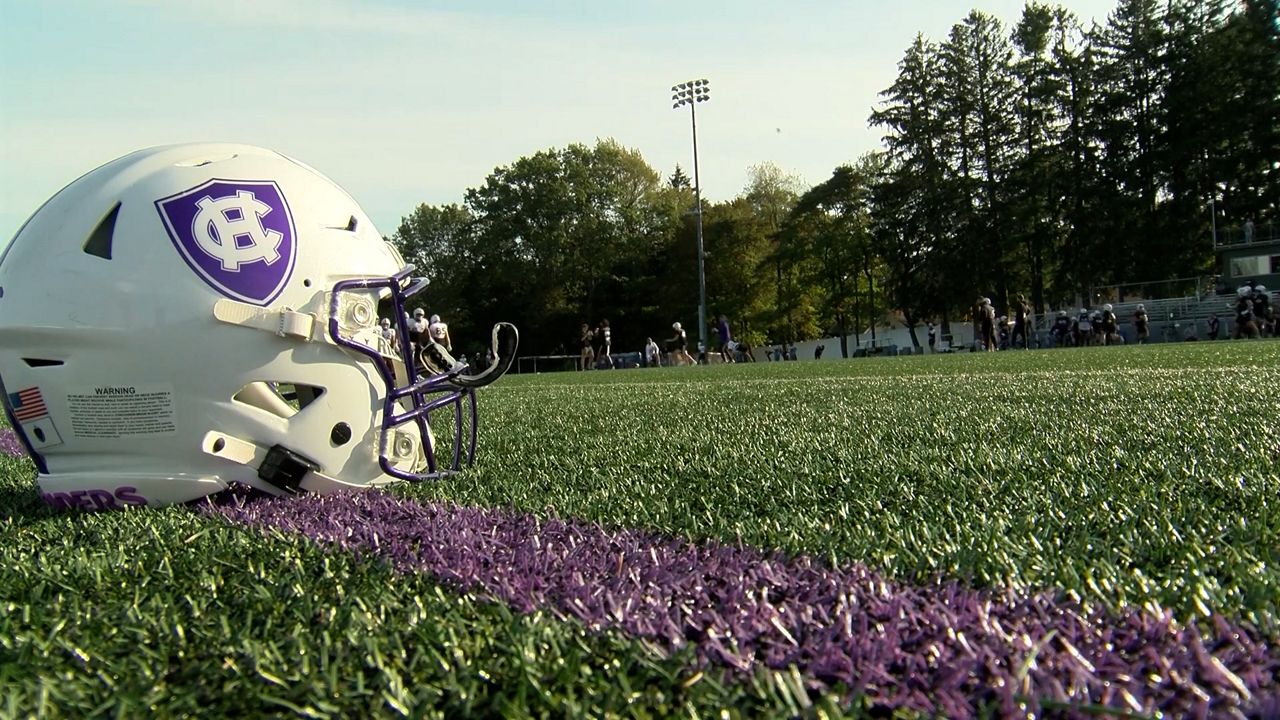 Holy Cross football ready for tough game against Harvard