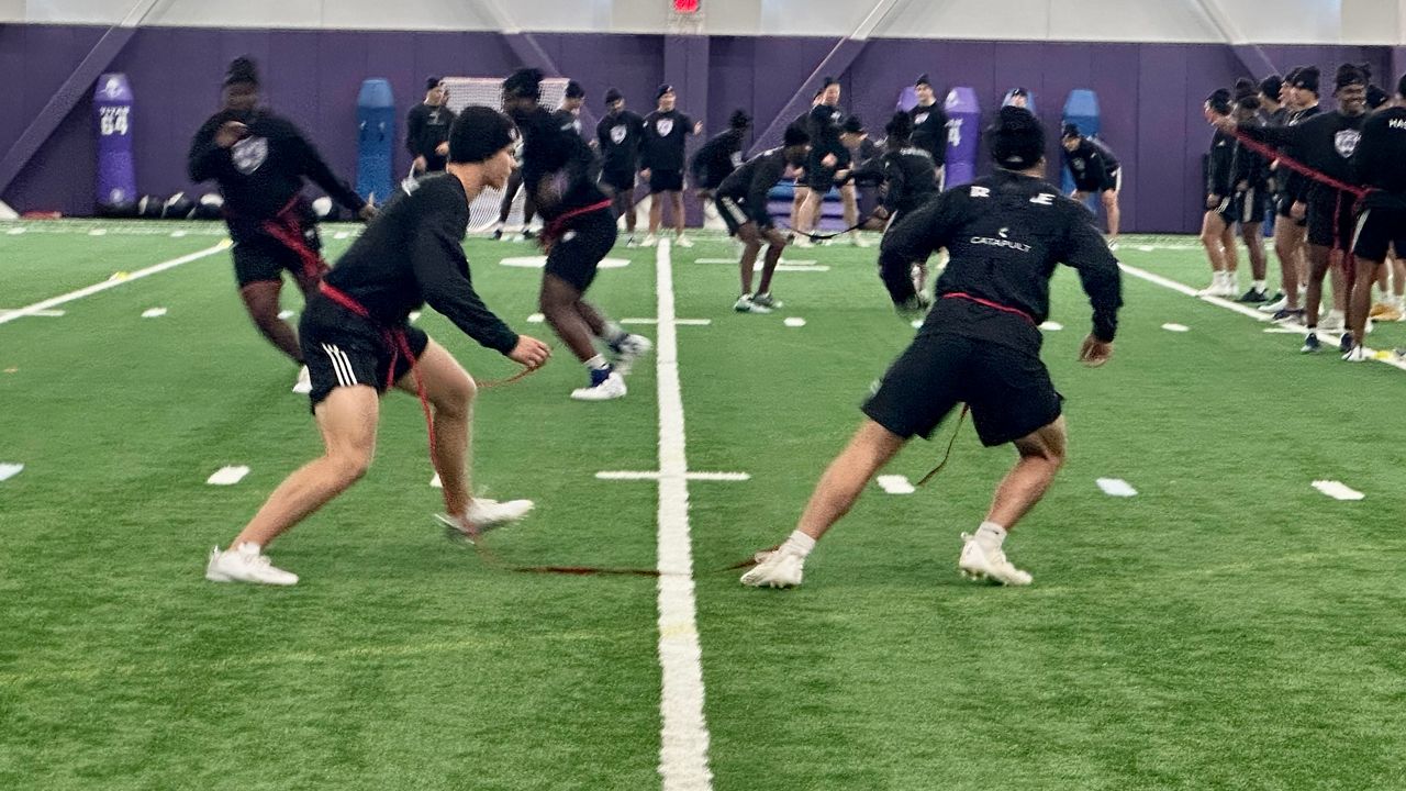 Internal competition fuels Holy Cross football summer