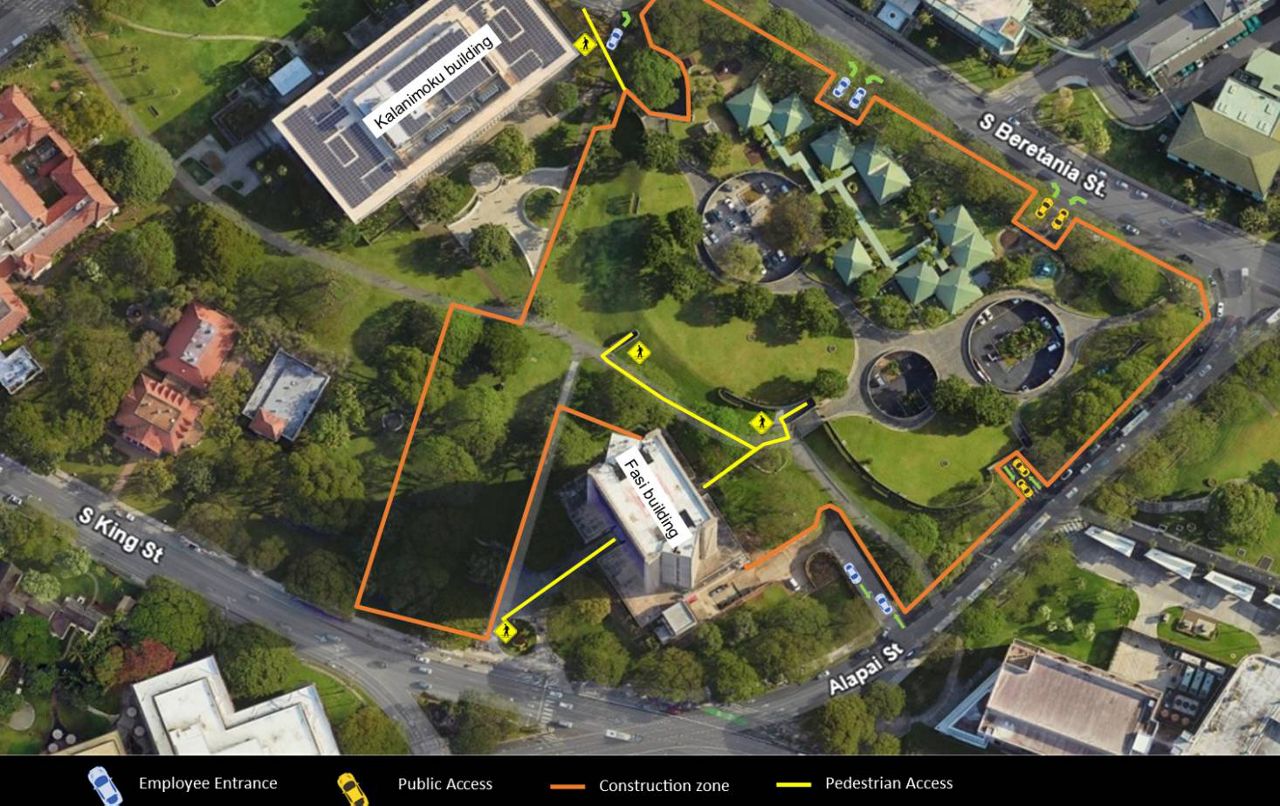 Civic Center parking structure undergoes major upgrade