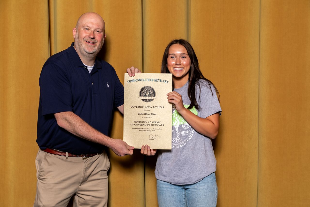 Jadan Allen is Spectrum News 1 High School Scholar