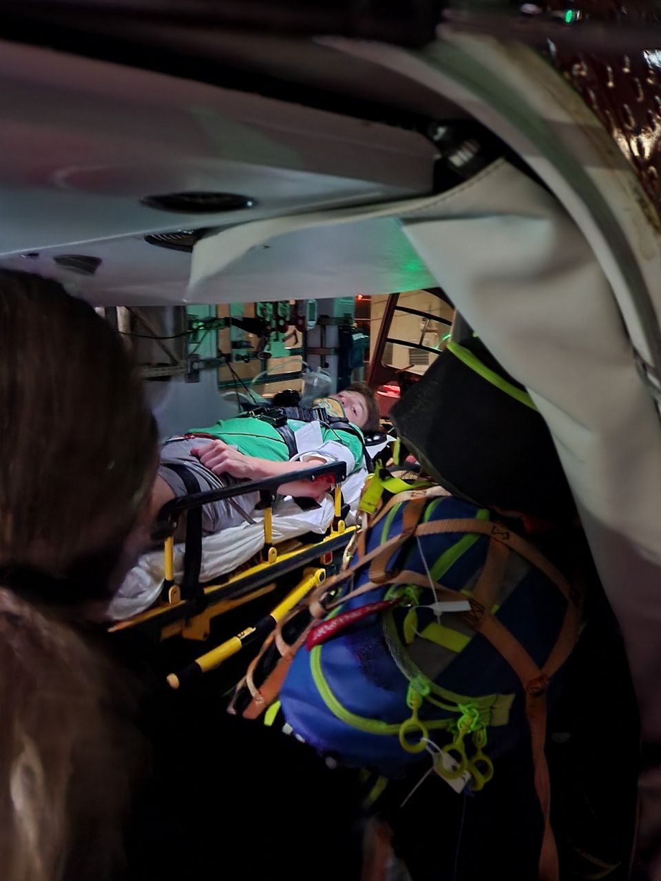 Spencer Harris overcomes scary medical situation