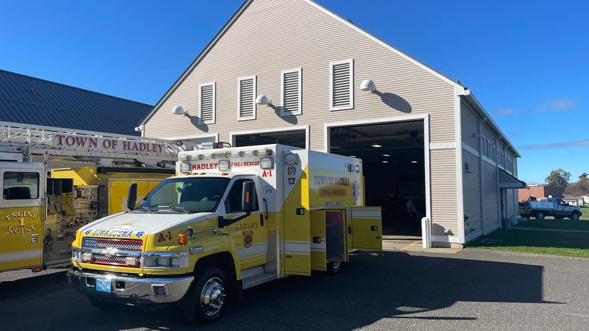 Hadley FD holds ceremony for first town-owned ambulance