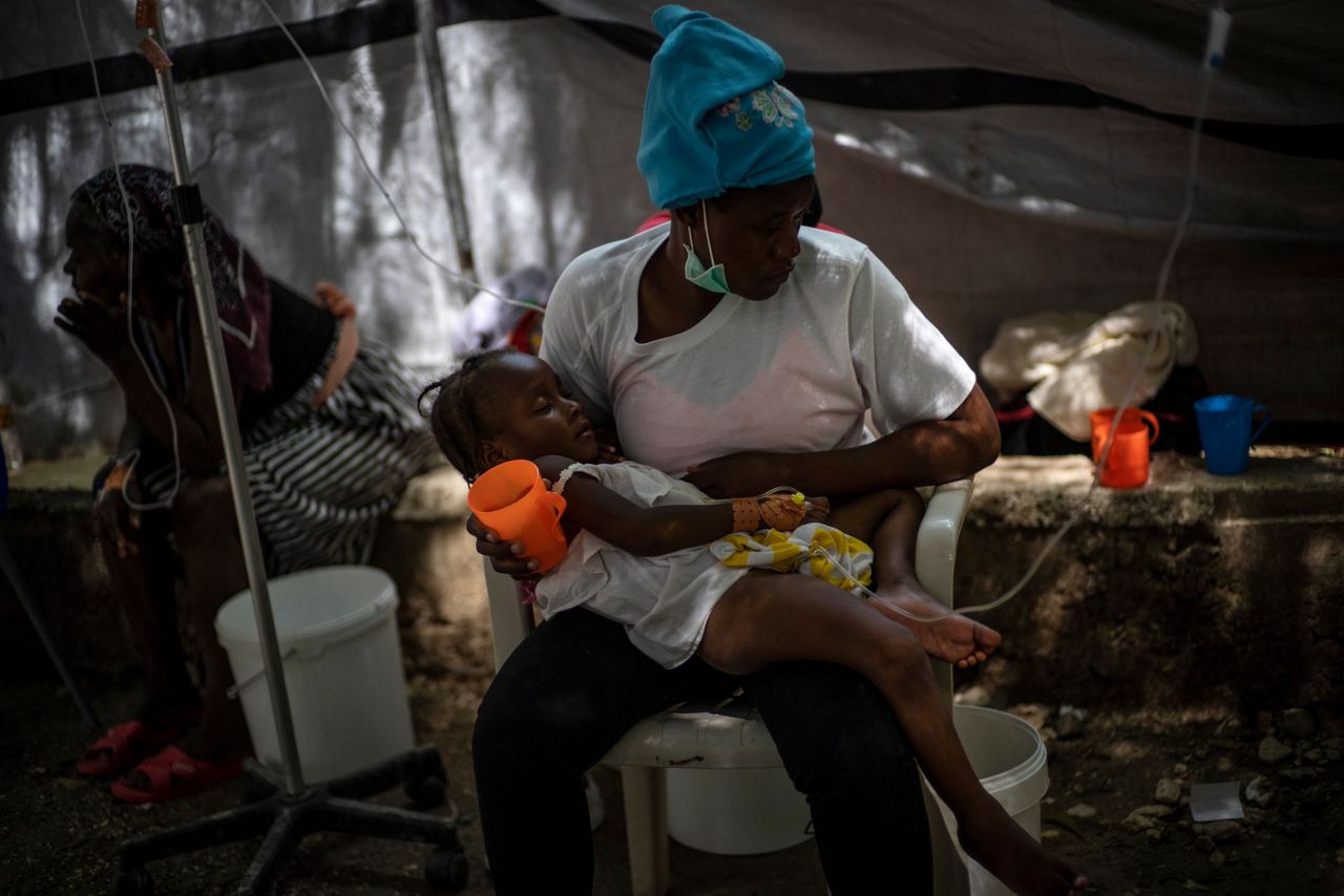 Cholera overwhelms Haiti as cases, deaths spike amid crisis