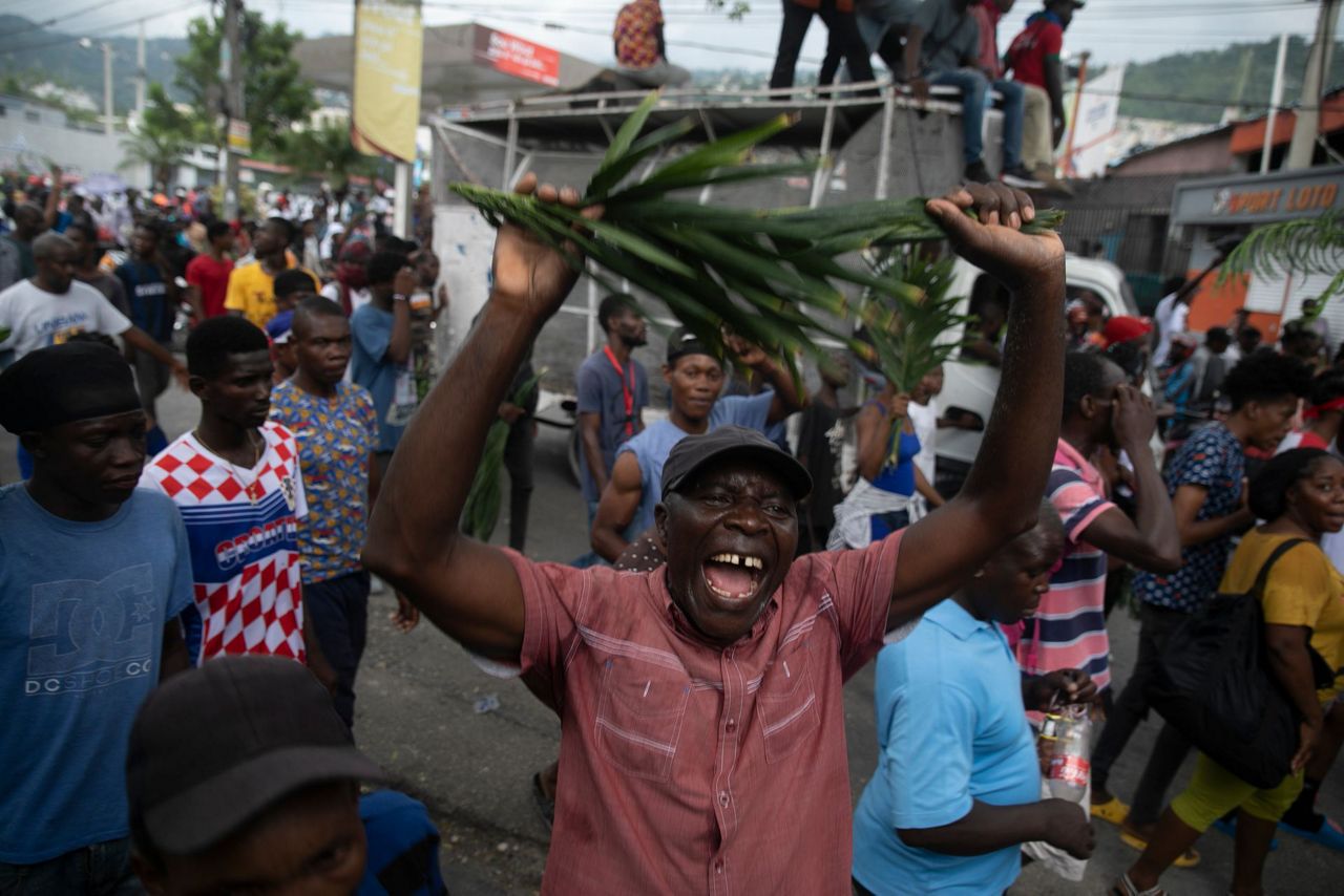 Haitians launch protests, demand ouster of prime minister