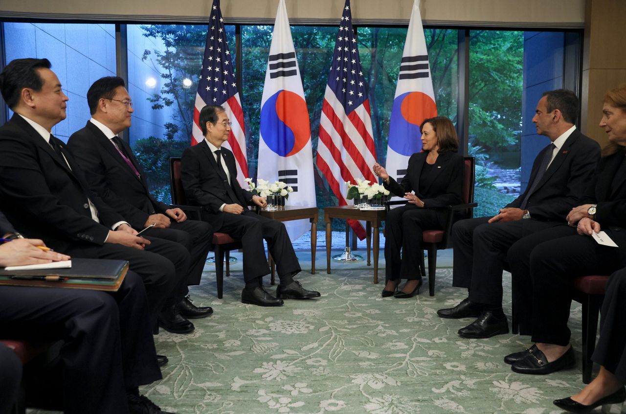 Harris focuses Asia trip on security, adds tour to Korea DMZ
