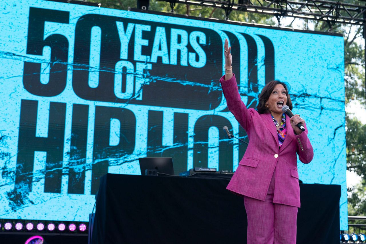 Kamala Harris says hip-hop is 'the ultimate American art form' as she ...