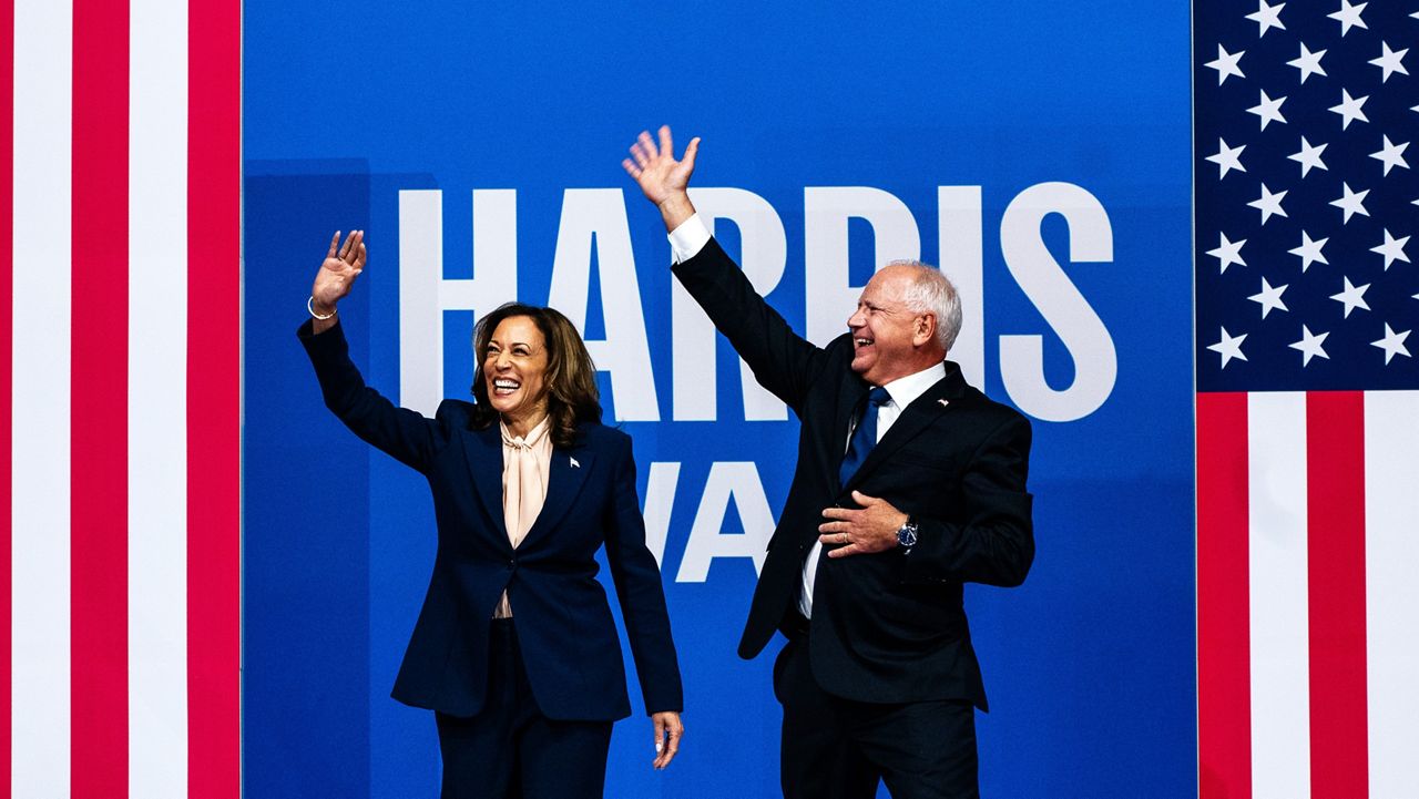 Kamala Harris and Tim Walz sit down for a joint interview